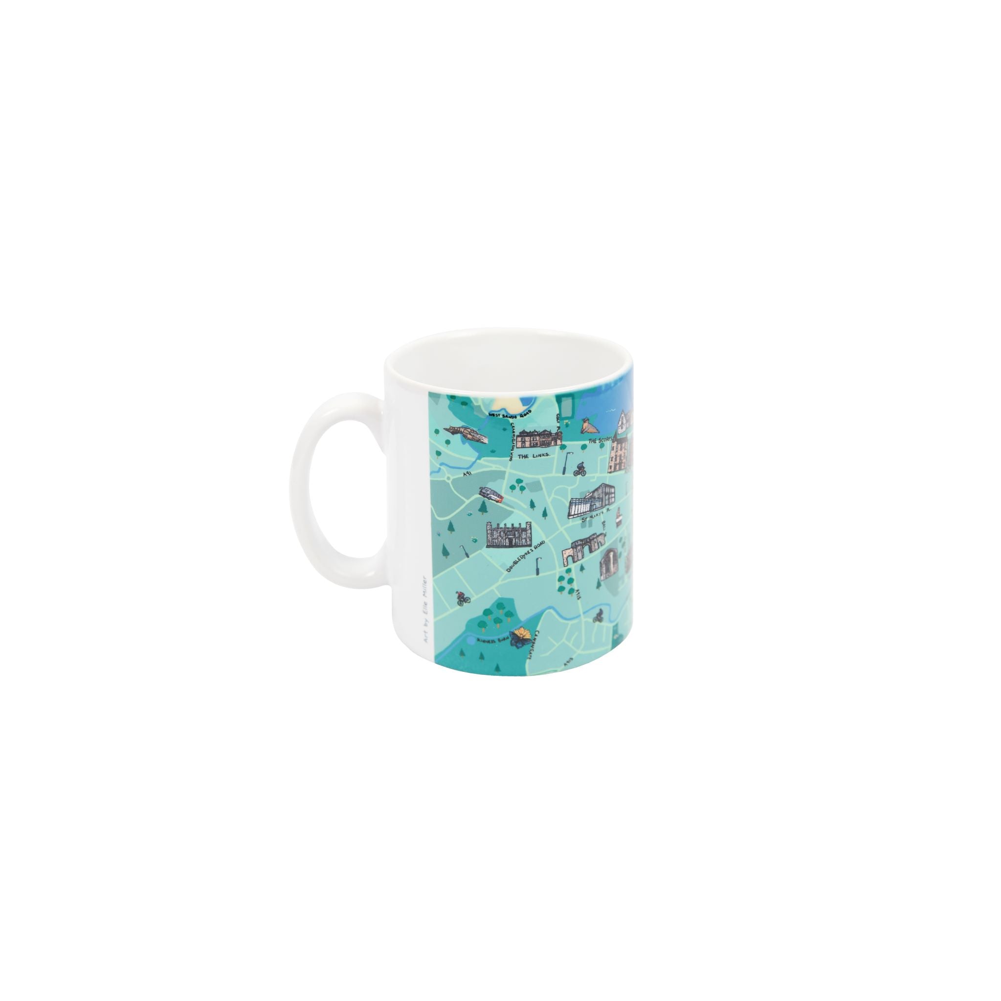 St Andrews Map Mug